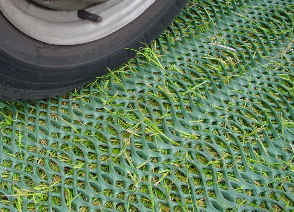 Terram GrassProtecta used for protecting grassed areas - Landscape and ...