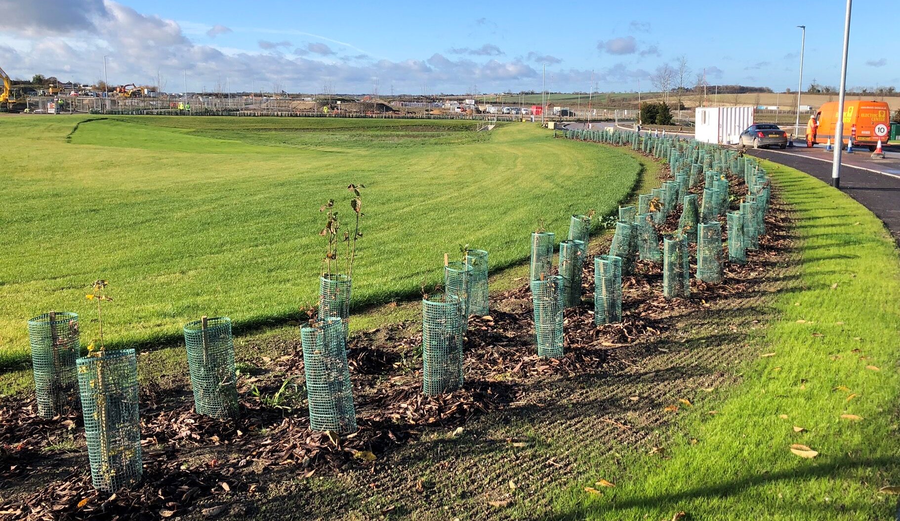 Green-tech Provides Protection For Over 6,000 Trees and Shrubs At New ...