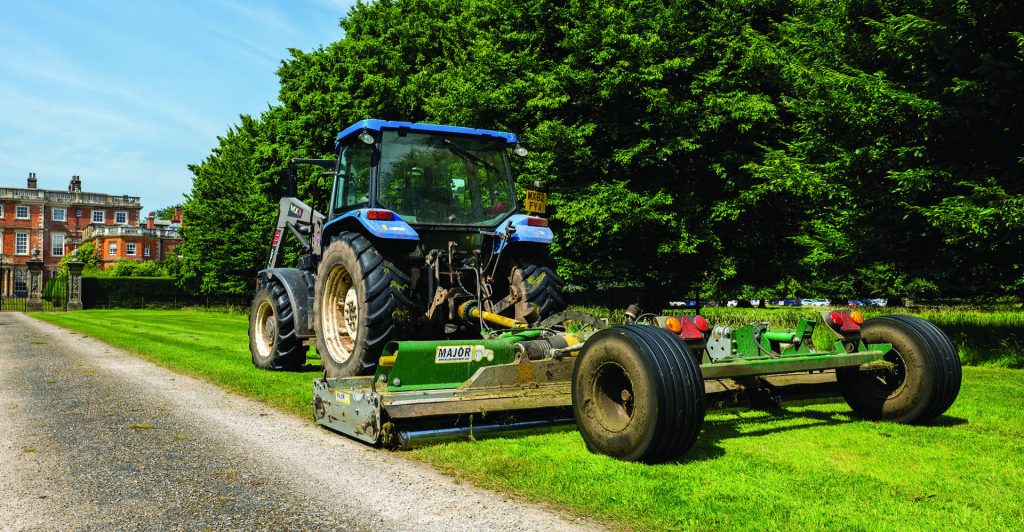 Major MJ71-400T Swift Mower Newby Hall - Landscape and Amenity Product ...