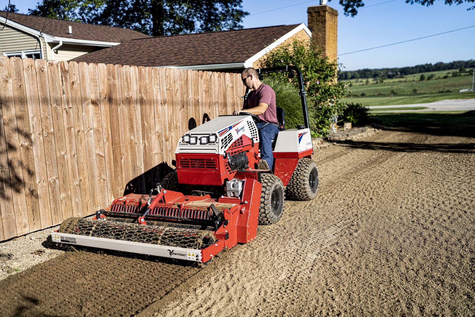 From site preparation to planting, it’s easy with Ventrac - Landscape ...